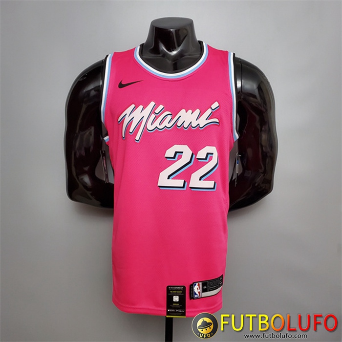 Nuevas Camisetas Miami Heat (Butler #22) Rosa