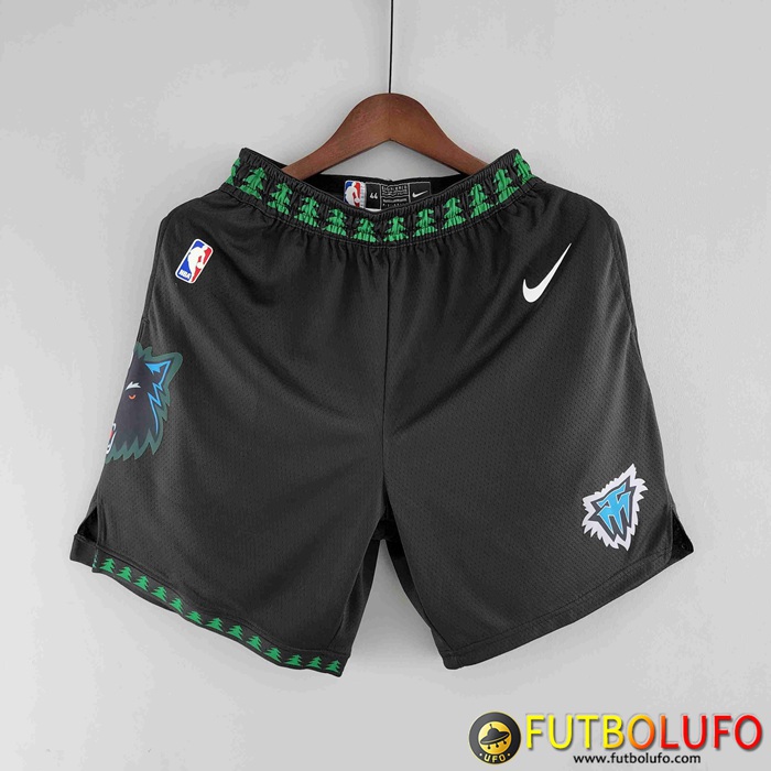 Comprar Online Cortos NBA Minnesota Timberwolves Retro Negro