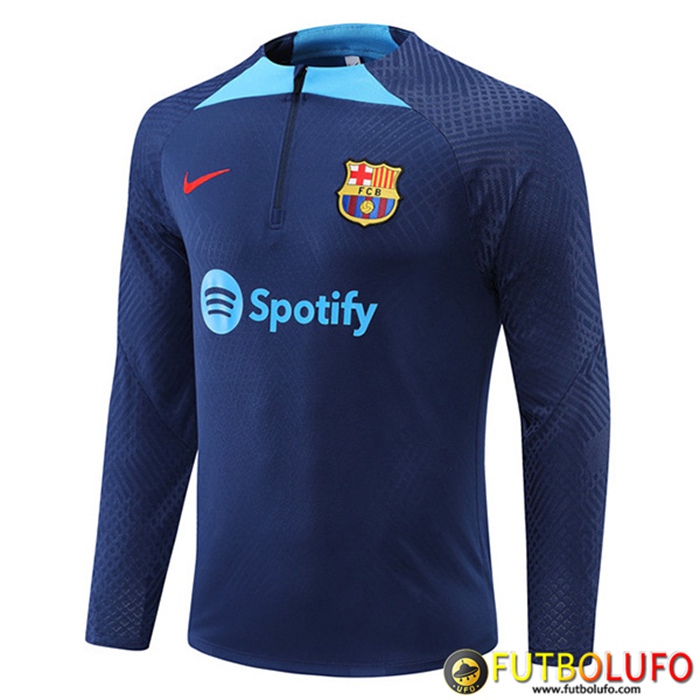 Crea Tu Sudadera De Entrenamiento FC Barcelona Azul 2022/2023 Crea Tu Sudadera De Entrenamiento FC Barcelona Azul 2022/2023