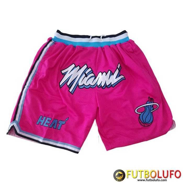 Compra De Cortos NBA Miami Heat Rosa