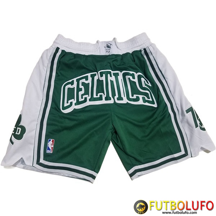 Editar Cortos NBA Boston Celtics Verde