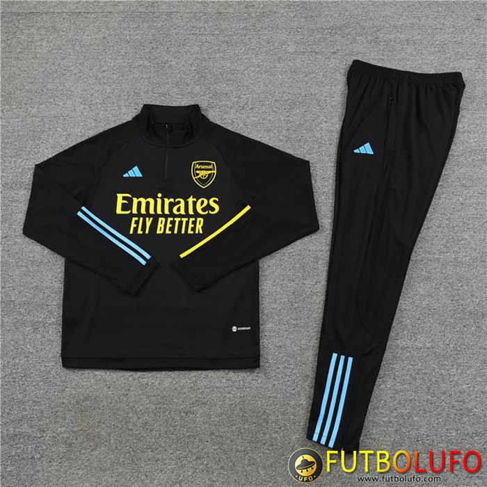Diseñar Chandal Equipos De Futbol Arsenal Negro 2023/2024