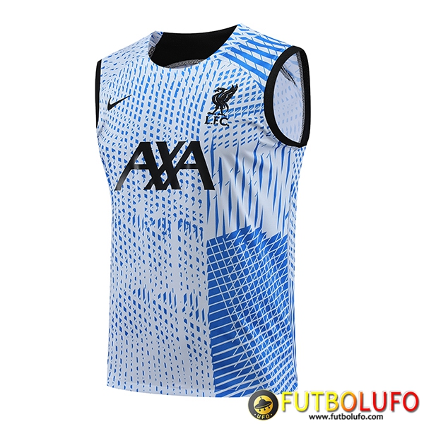 Nueva Chalecos De Futbol FC Liverpool Azul Claro 2023/2024