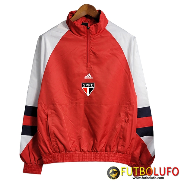 Tienda De Rompevientos Sao Paulo FC Rojo 2023/2024 -03