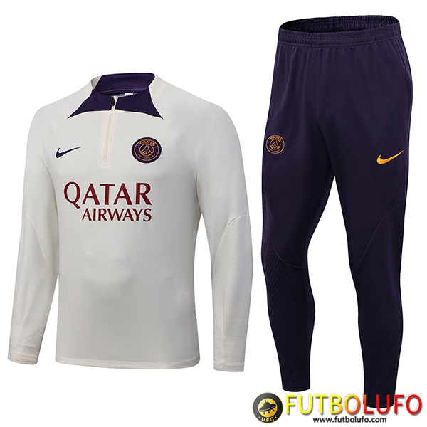 Replicas Chandal Equipos De Futbol PSG Blanco 2023/2024 -02