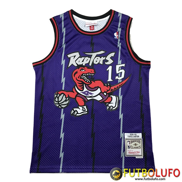Paginas De Camisetas Toronto Raptors (CARTER #15) 2023/24 Violeta