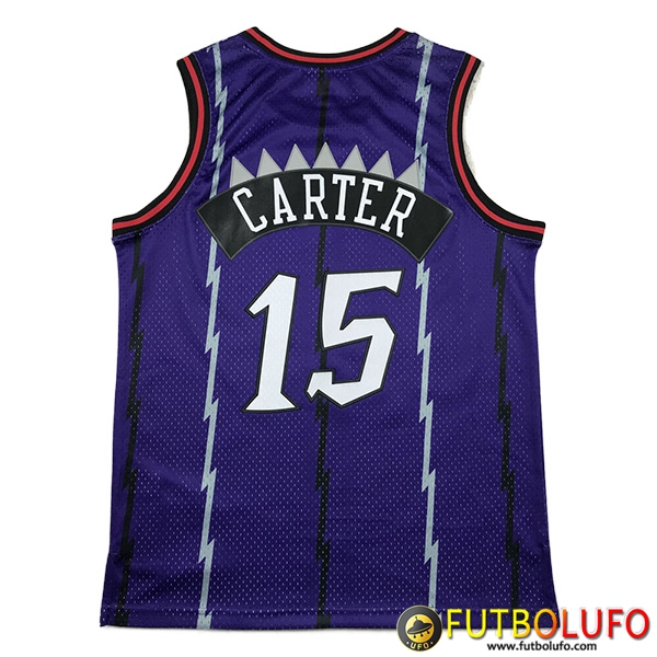 Paginas De Camisetas Toronto Raptors (CARTER #15) 2023/24 Violeta