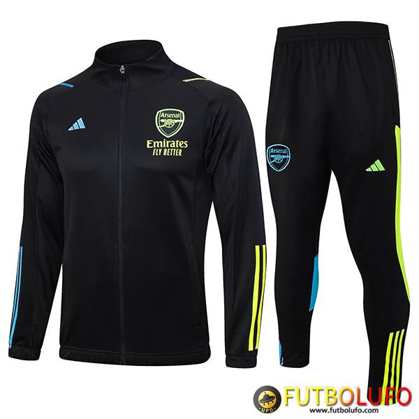 Chandal Equipos De Futbol - Chaqueta Arsenal Negro 2023/2024 ...