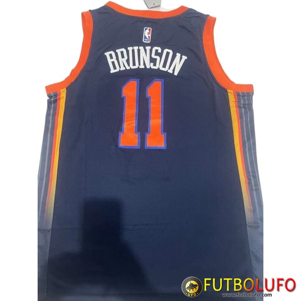 Hacer Camisetas New York Knicks (BRONSON #11) 2023/24 Azul marino