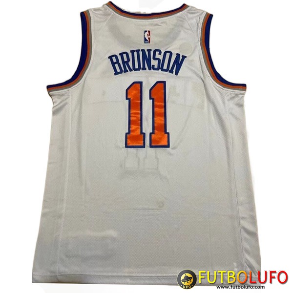 Solo Camisetas New York Knicks (BRONSON #11) 2023/24 Blanco