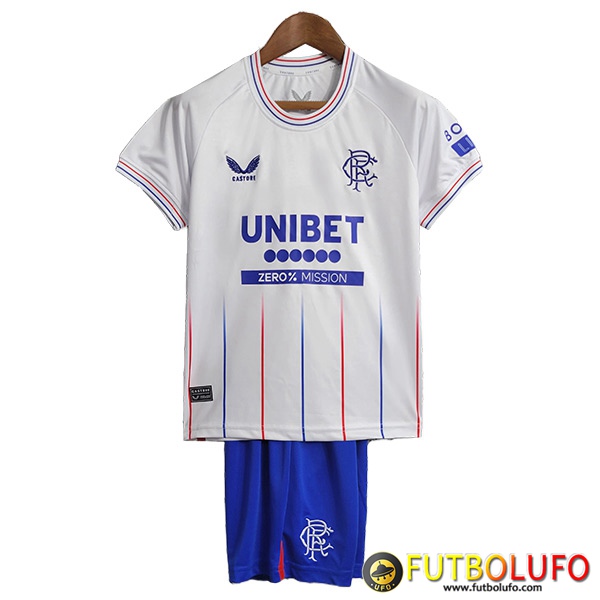 Donde Comprar Camisetas De Futbol Rangers FC Ninos Segunda 2023/2024