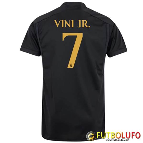 Comprar Replicas Camisetas De Futbol Real Madrid (VINI JR. #7) 2023/2024 Tercera