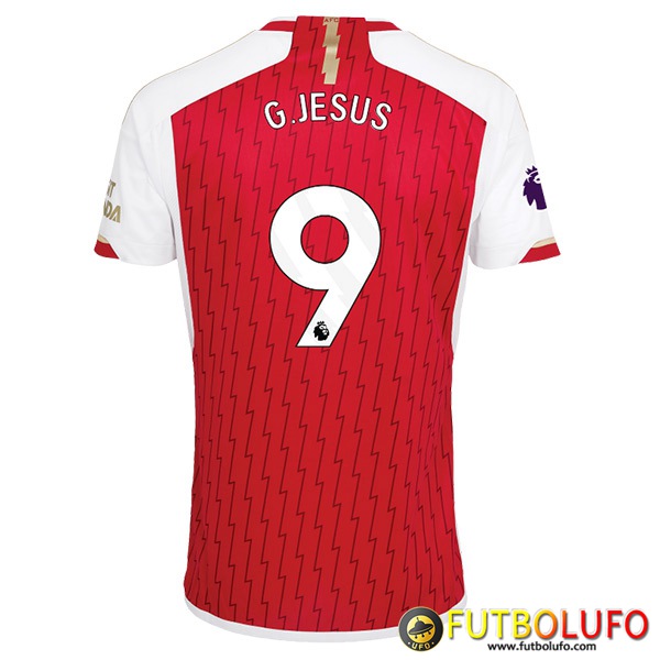 Modelos De Camisetas De Futbol Arsenal (G.JESUS #9) 2023/2024 Primera