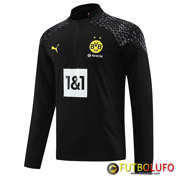 Venta De Sudadera De Entrenamiento Dortmund Negro 2023/2024 Venta De Sudadera De Entrenamiento Dortmund Negro 2023/2024