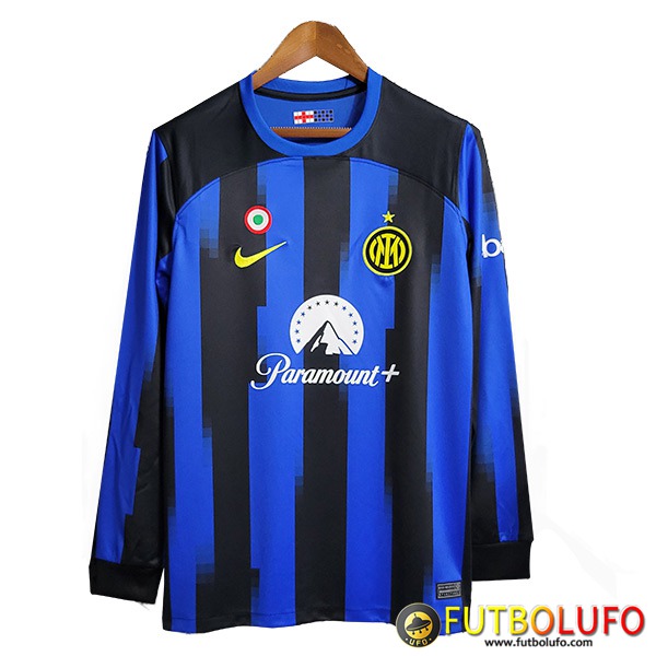 Donde Hacer Camisetas De Futbol Inter Milan Manga Larga Primera 2023/2024
