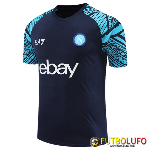 Tienda Camiseta Entrenamiento SSC Napoli Azul Oscuro 2024/2025