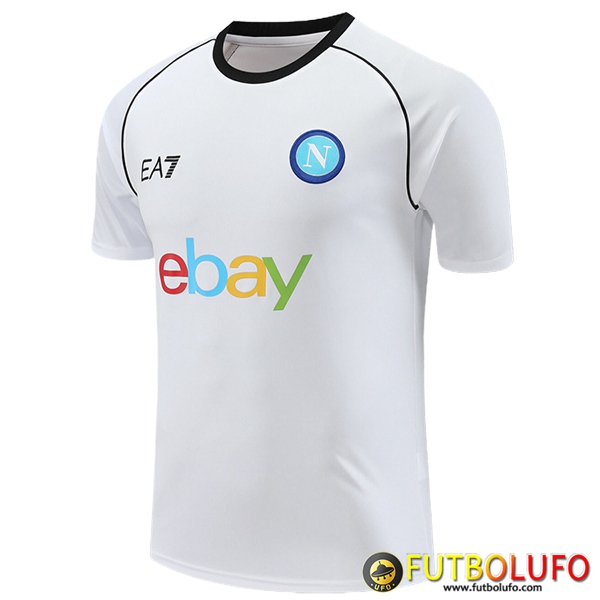 Paginas Para Comprar Camiseta Entrenamiento SSC Napoli Blanco 2024/2025