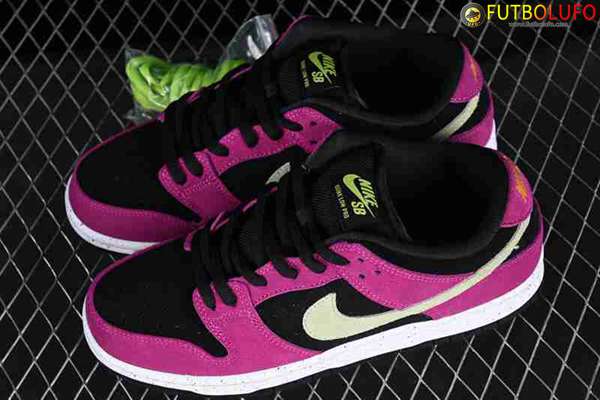 Diseño De Nike SB Dunk Low Negro/Violeta BQ6817-501