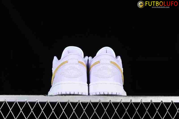 Solo Nike Air Jordan 1 Low Blanco/Violeta/Amarillo DC0774-501