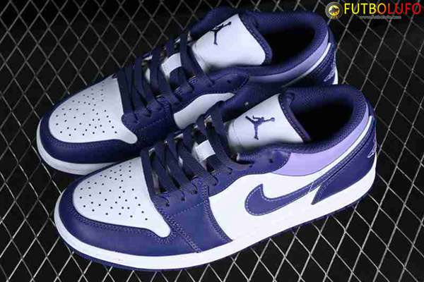 Paginas De Nike Air Jordan 1 Low Blanco/Violeta 553558-515