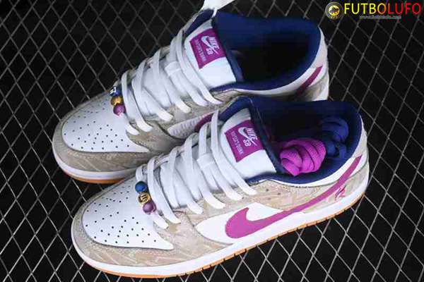 Mundo Nike SB Dunk Low Blanco/Pardo/Violeta/Azul FZ5251-001