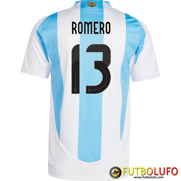 Fotos De Camiseta Equipo Nacional Argentina (ROMERO #13) 2024/2025 Primera