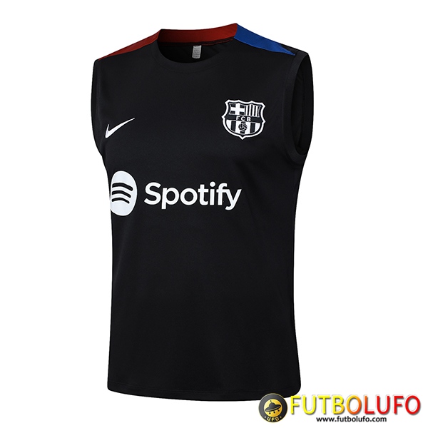 Tienda Chalecos De Futbol FC Barcelona Negro/Rojo/Azul 2024/2025