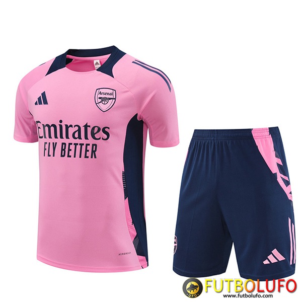 Comprar Online Camiseta Entrenamiento Arsenal Rosa/Azul 2024/2025