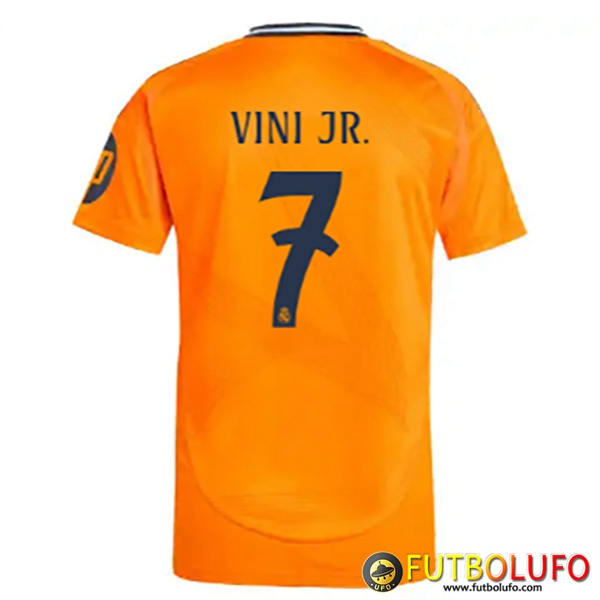 Editar Camisetas De Futbol Real Madrid (VINI JR. #7) 2024/2025 Segunda
