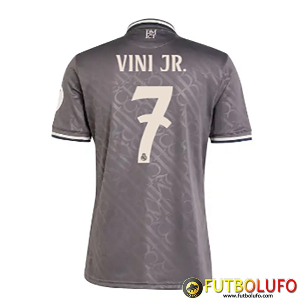 Paginas De Camisetas De Futbol Real Madrid (VINI JR. #7) 2024/2025 Tercera
