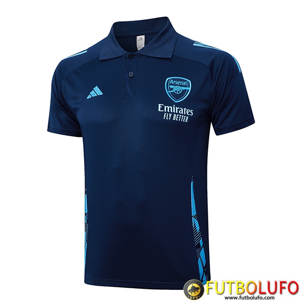 Venta De Camiseta Polo Arsenal azul real 2024/2025
