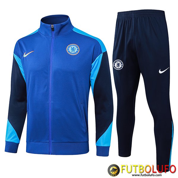 Tienda Chandal Equipos De Futbol Chaquetas FC Chelsea Azul 2024/2025