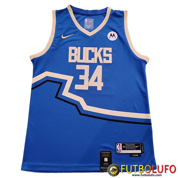 Tienda De Camisetas NBA Milwaukee Bucks (ANTETOKOUNMPO #34) 2024/25 ...