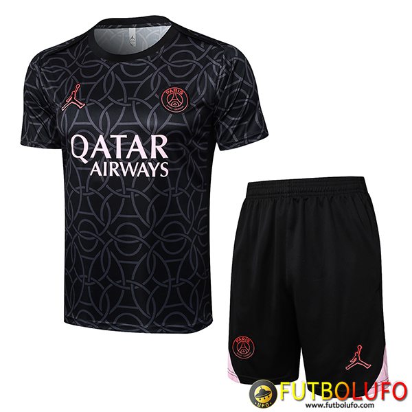 Solo Camiseta Entrenamiento PSG Negro/Gris 2025/2026