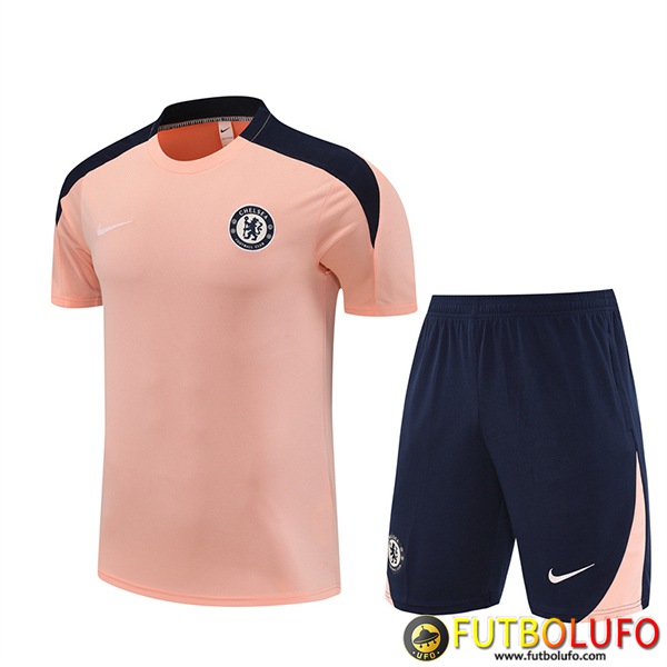 Diseñar Camiseta Entrenamiento FC Chelsea Rosa 2025/2026