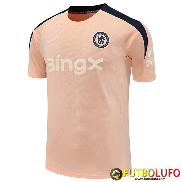 Mejores Camiseta Entrenamiento FC Chelsea Rosa 2025/2026