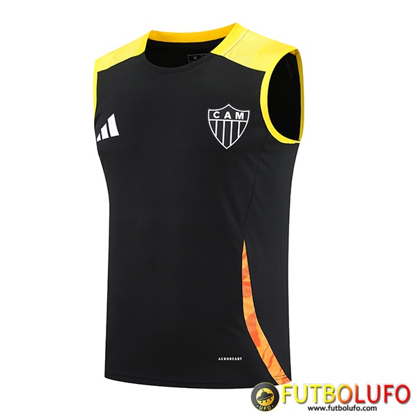Nuevas Chalecos De Futbol Atletico Mineiro Negro/Amarillo/Naranja 2025/2026